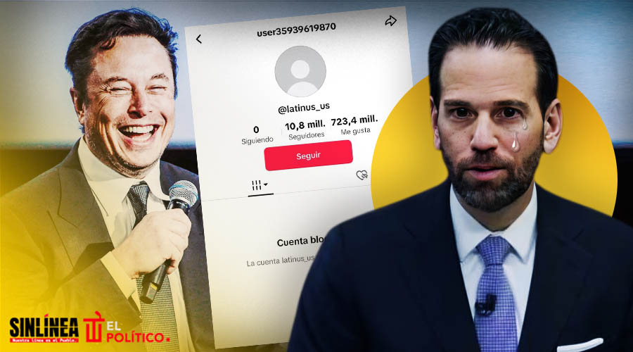 Latinus pierde cuenta de TikTok tras críticas a Elon Musk
