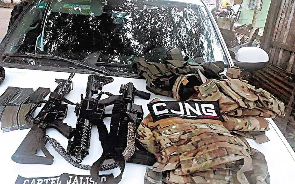 ¿Cómo son las armas del CJNG? Así luce su arsenal |FOTOS