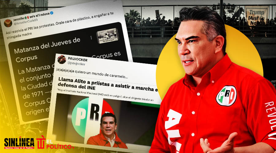 Redes tunden a Alito por usar polémica Noem-Sheinbaum