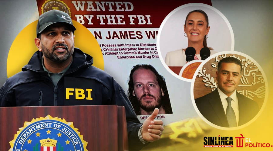 FBI agradece a Sheinbaum por captura de Ryan Wedding
