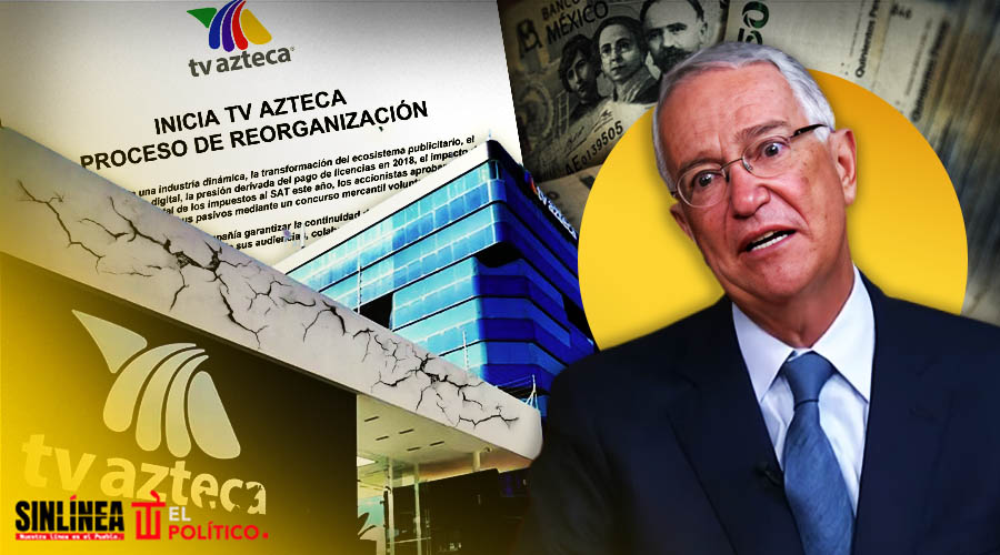 TV Azteca entra a concurso mercantil por presión financiera