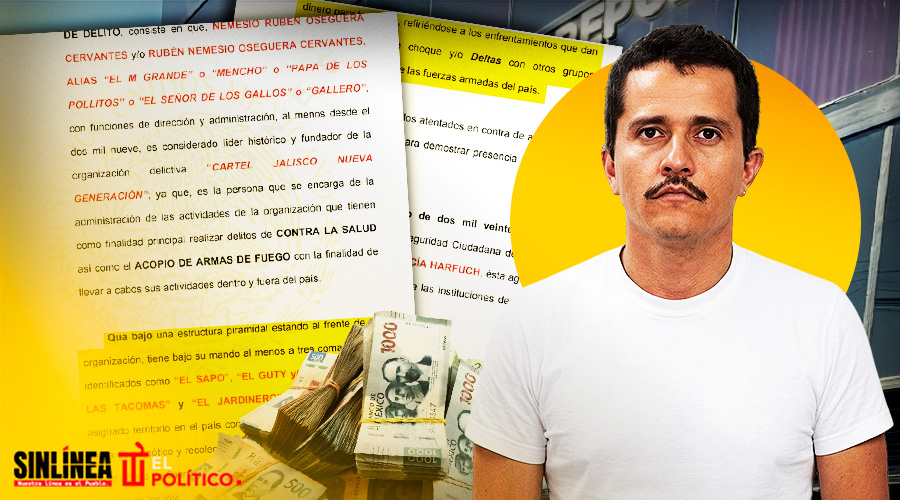 FGR investigaba narconómina de El Mencho desde 2025