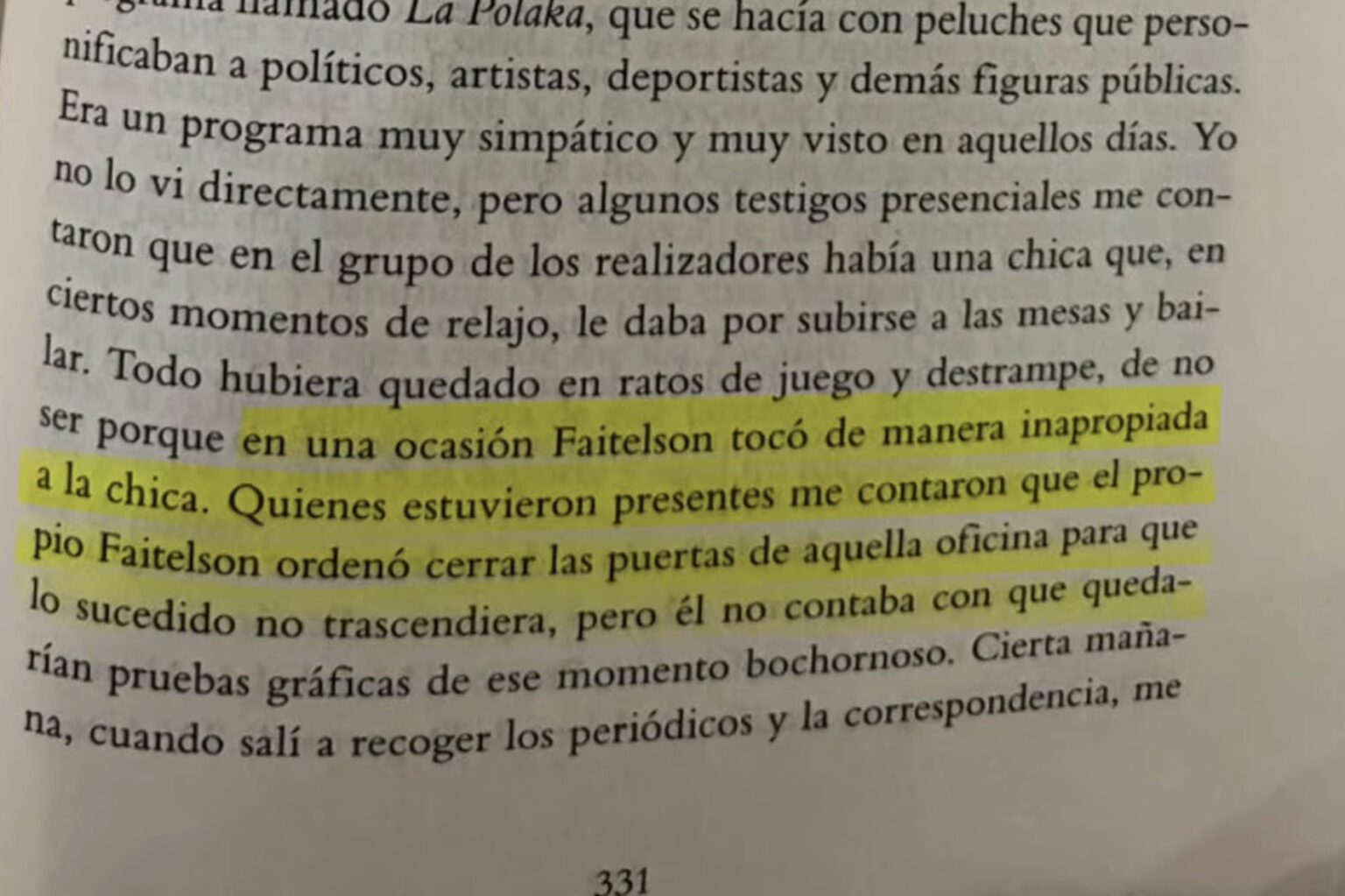 Faitelson pide perdón a José Ramón Fernández tras polémica por abuso ...